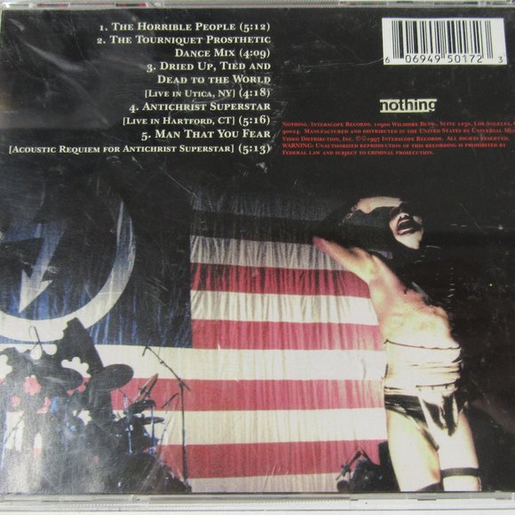 Marilyn Manson | Media | Marilyn Manson Remix Repent Cd The Horrible ...